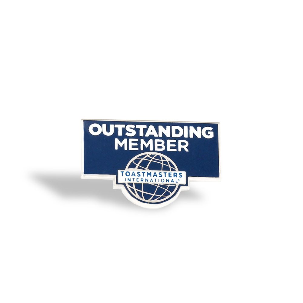 Pin-OUTSTANDING MEMBER - Muskurado