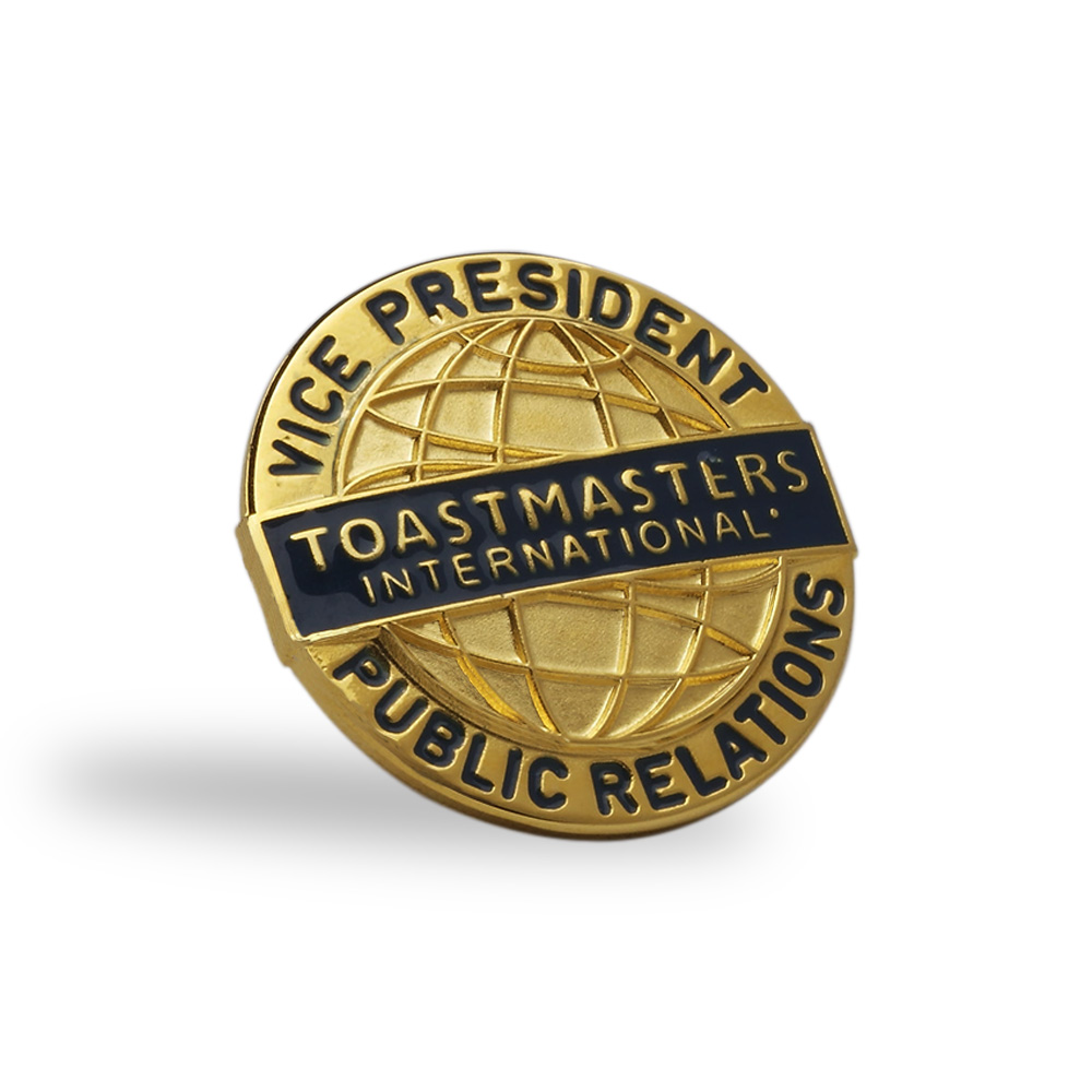 Pin-VP PUBLIC RELATIONS - Muskurado