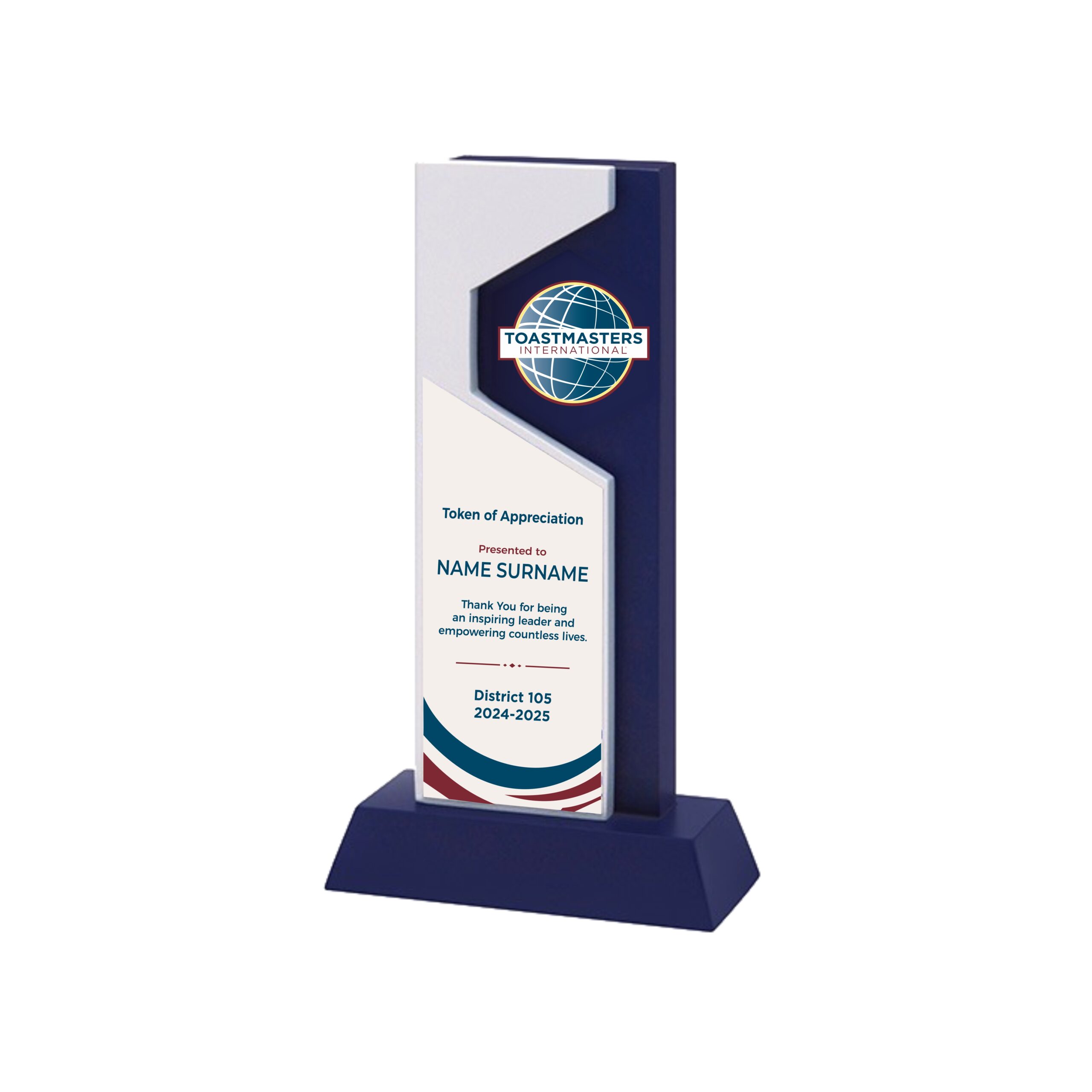 Exclusive Brand Award-Blue - Muskurado