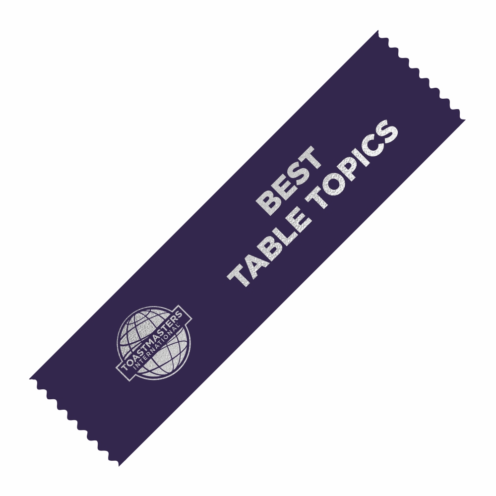 Ribbon-BEST TABLE TOPICS - Muskurado
