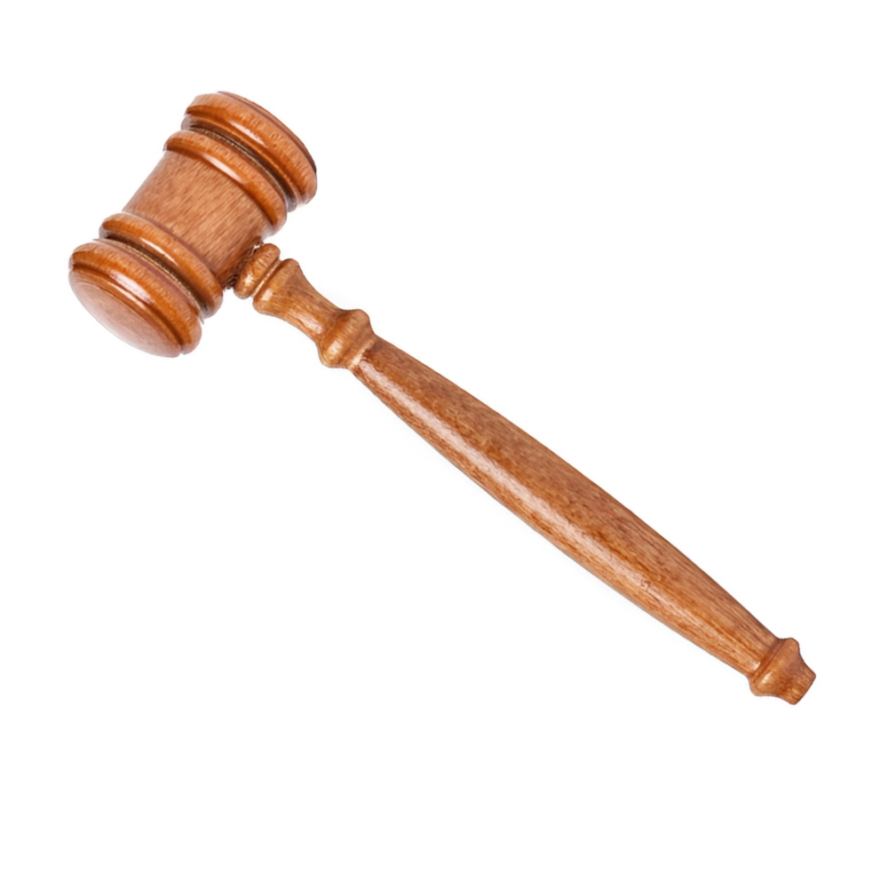 Wooden Gavel - Muskurado