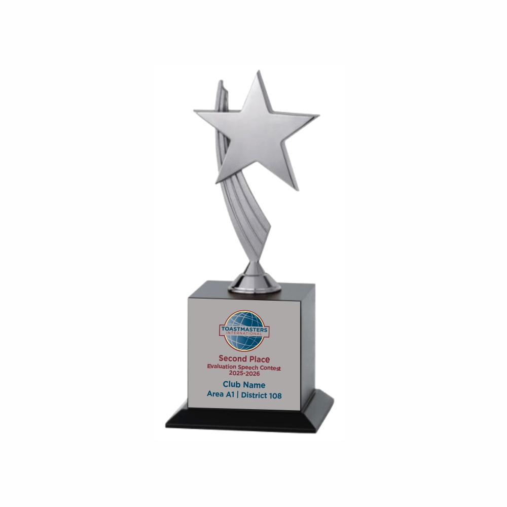 Raised Star Silver - Muskurado